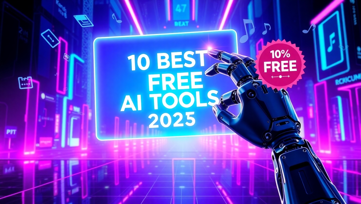10 Best Free AI Tools You Should Try in 2025
